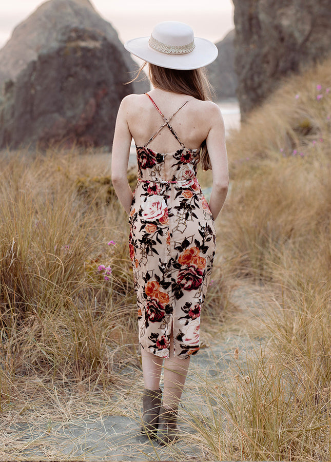 Amanda Dress in Cream - Joyfolie