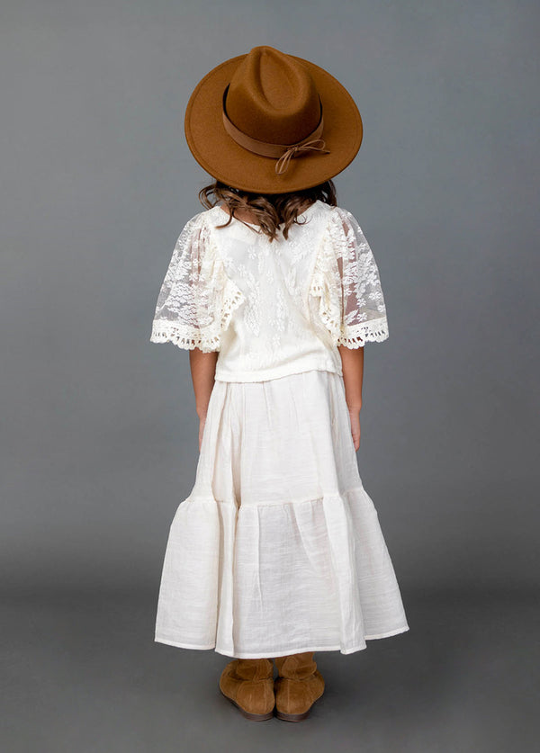 Annabel Skirt in Cream - Joyfolie
