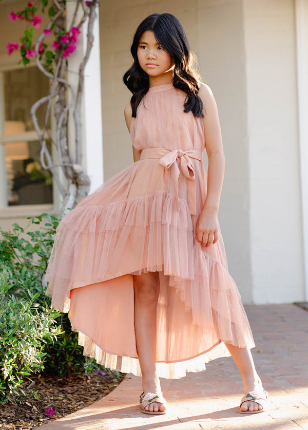 Fay Dress in Desert Shell - Joyfolie
