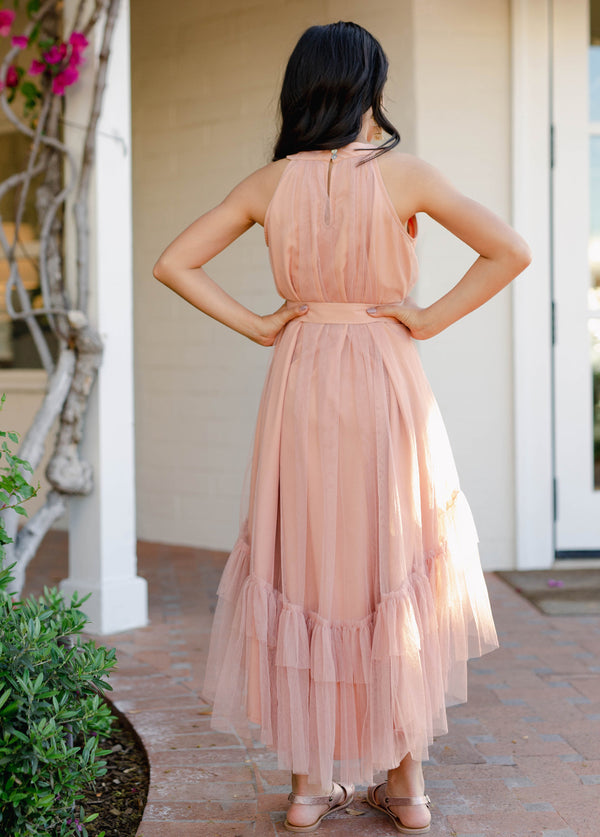 Fay Dress in Desert Shell - Joyfolie