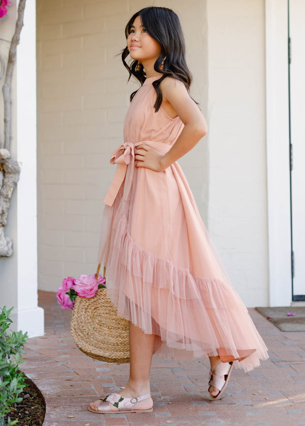 Fay Dress in Desert Shell - Joyfolie