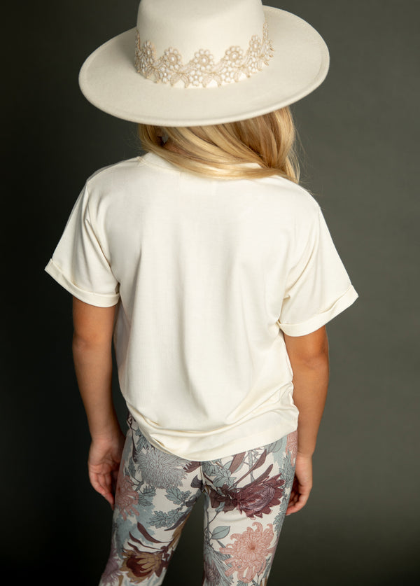 Wild & True Tee in Cream - Joyfolie