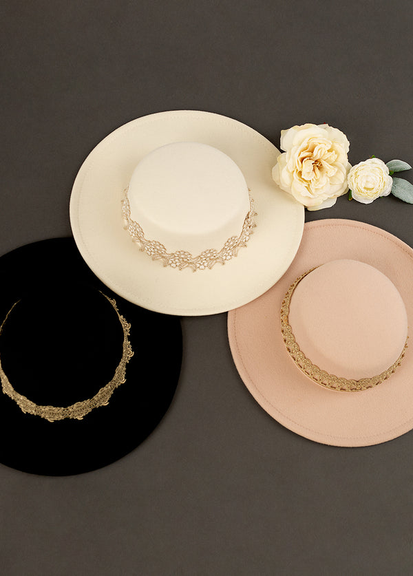 Hallie Hat in Shell - Joyfolie