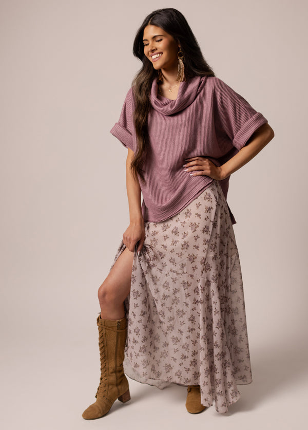 Laynie Top in Lilac - Joyfolie