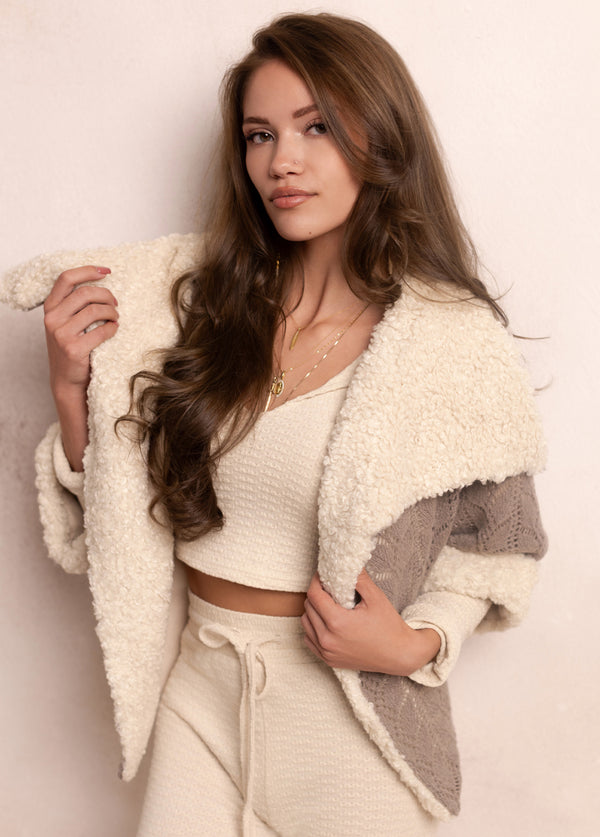 Liam Jacket in French Gray - Joyfolie