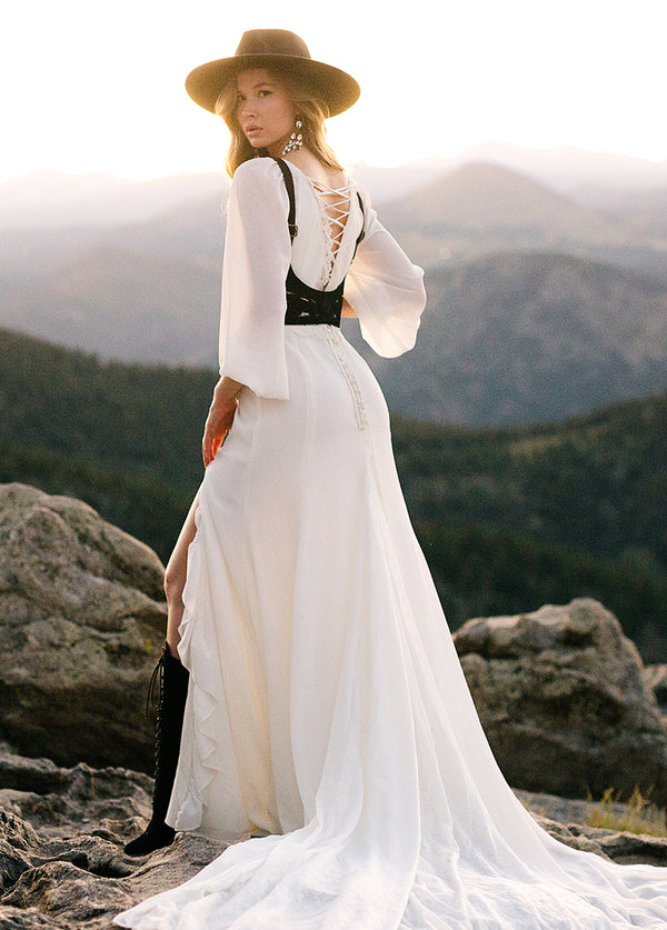 Marlow Bridal Harness in Black - Joyfolie