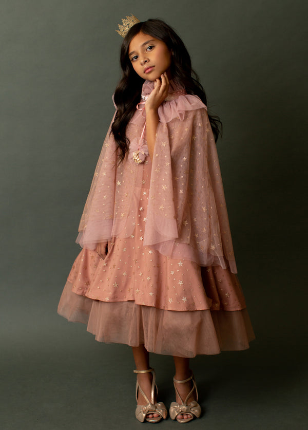 Majik Cape & Crown in Ashe Rose Star - Joyfolie