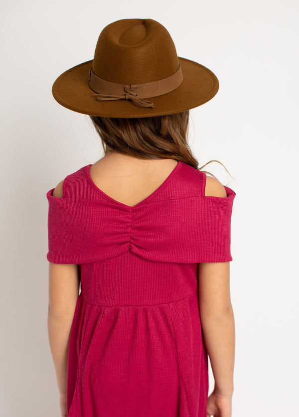 Medora Dress in Barberry - Joyfolie