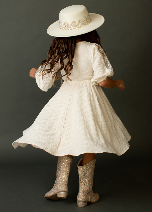 Sariyah Dress in Cream - Joyfolie