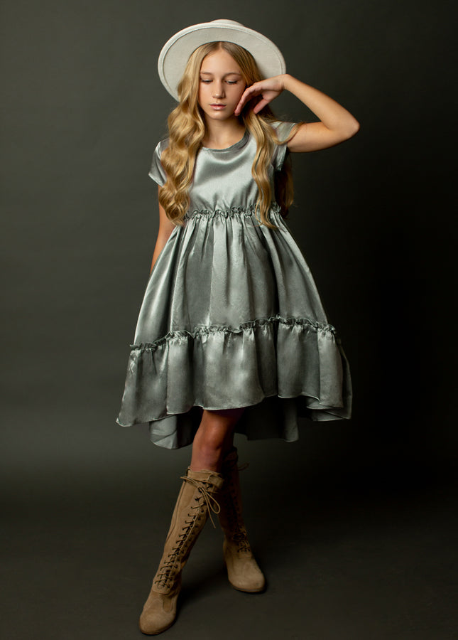 Aelin Leather Boot in Distressed Tan - Joyfolie