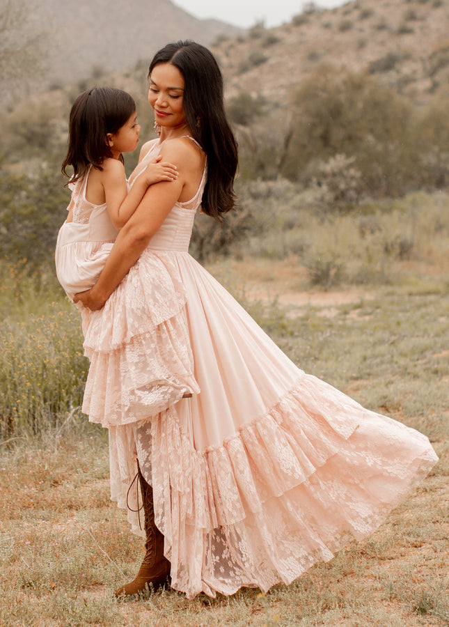 Catrin Dress in Shell | Best-Selling Maxi Dress | Joyfolie