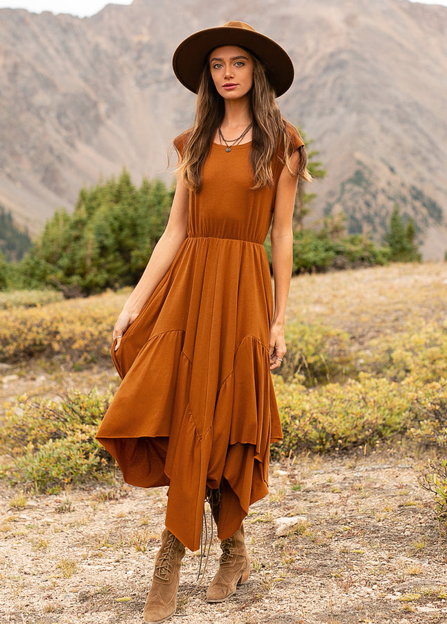 Pilar Dress in Spice - Joyfolie